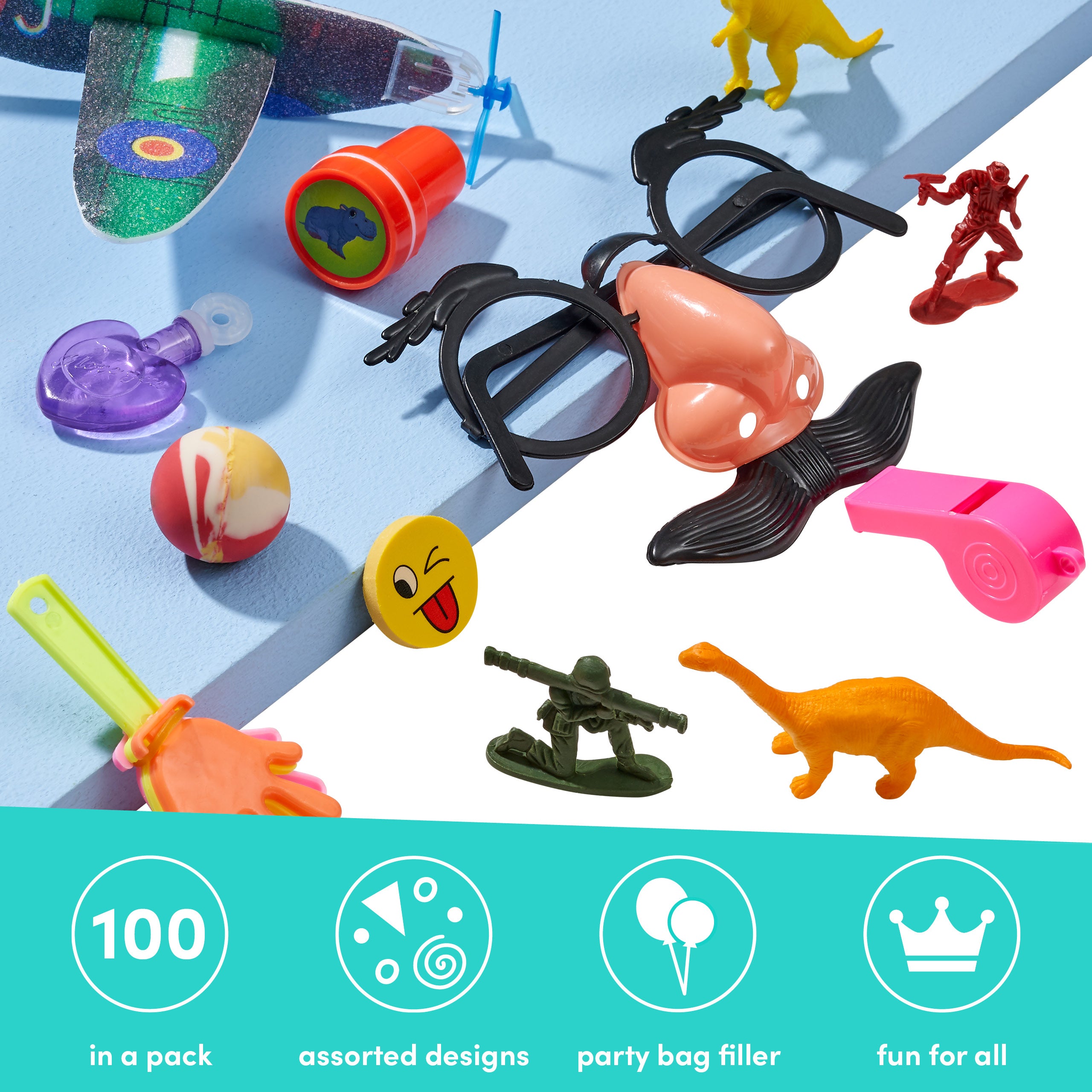 Party Bag Fillers, Traditional Party Favours, Classic Party Toys for Kids