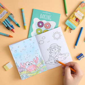 Mini Assorted Colouring Activity Books